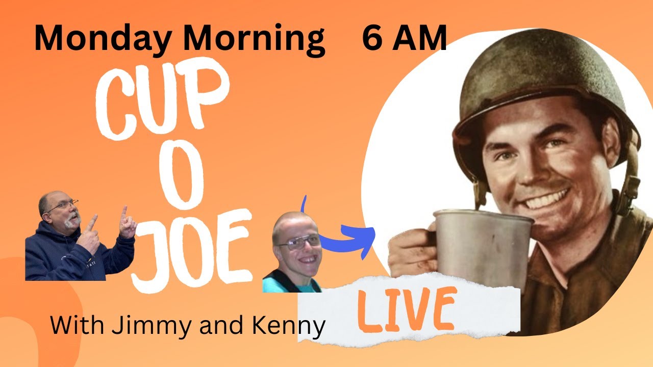 MONDAY Morning Cup O Joe LIVE - YouTube