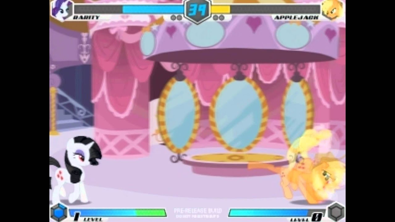 LP: My Little Pony Fighting Is Magic: Shadow Rarity Vs Rrazz (Match One ...