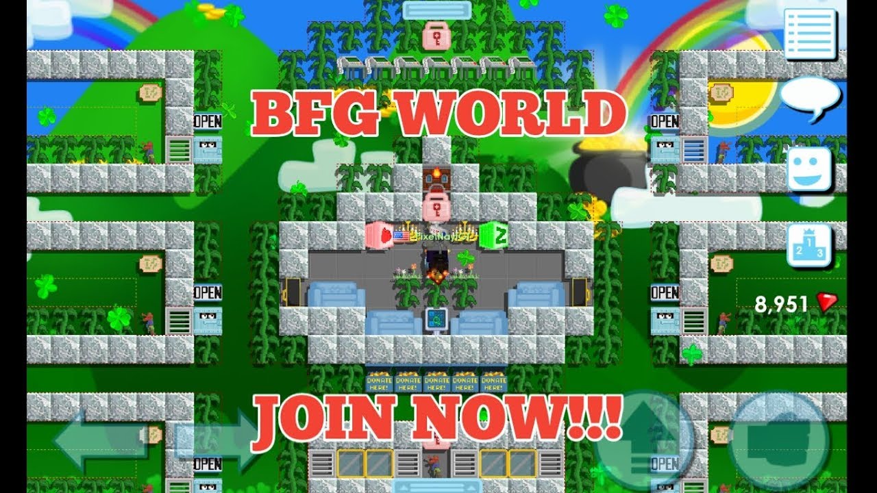 GROWTOPIA BFG WORLD!!! JOIN NOW!!! - YouTube