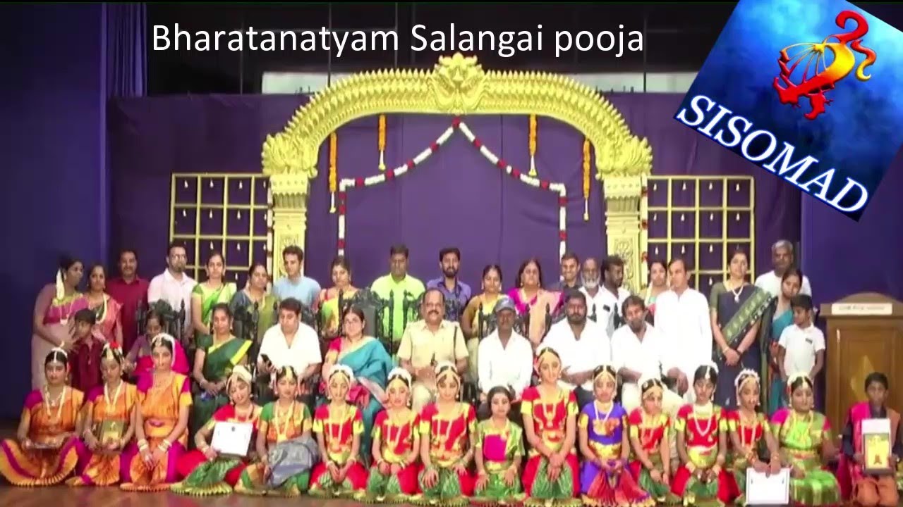 Bharatanatyam Salangai pooja |சலங்கை பூஜை | Classical Dance | SISOMAD I ...