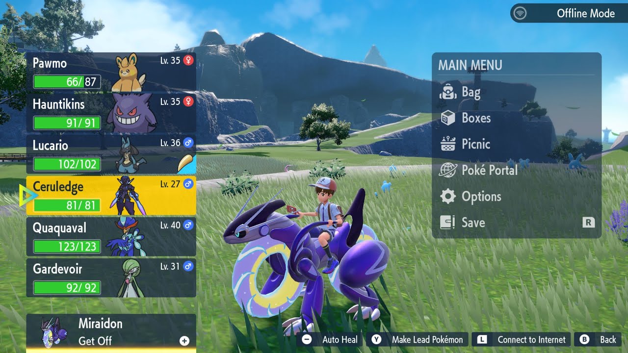 Pokémon Violet - Como esta rodando no Ryujinx 1.1.399 + mod speed 1.5 ...