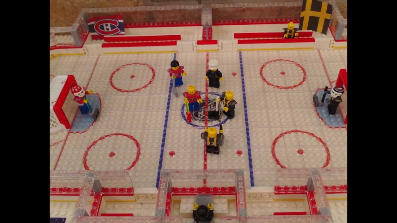 Lego NHL OT: Canadiens @ Tigers - YouTube