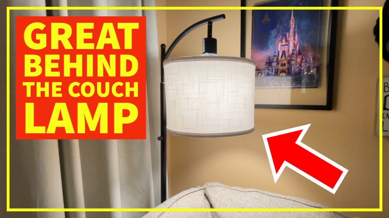 Add Light to Dark Living Room Corners With A Corner Lamp - YouTube