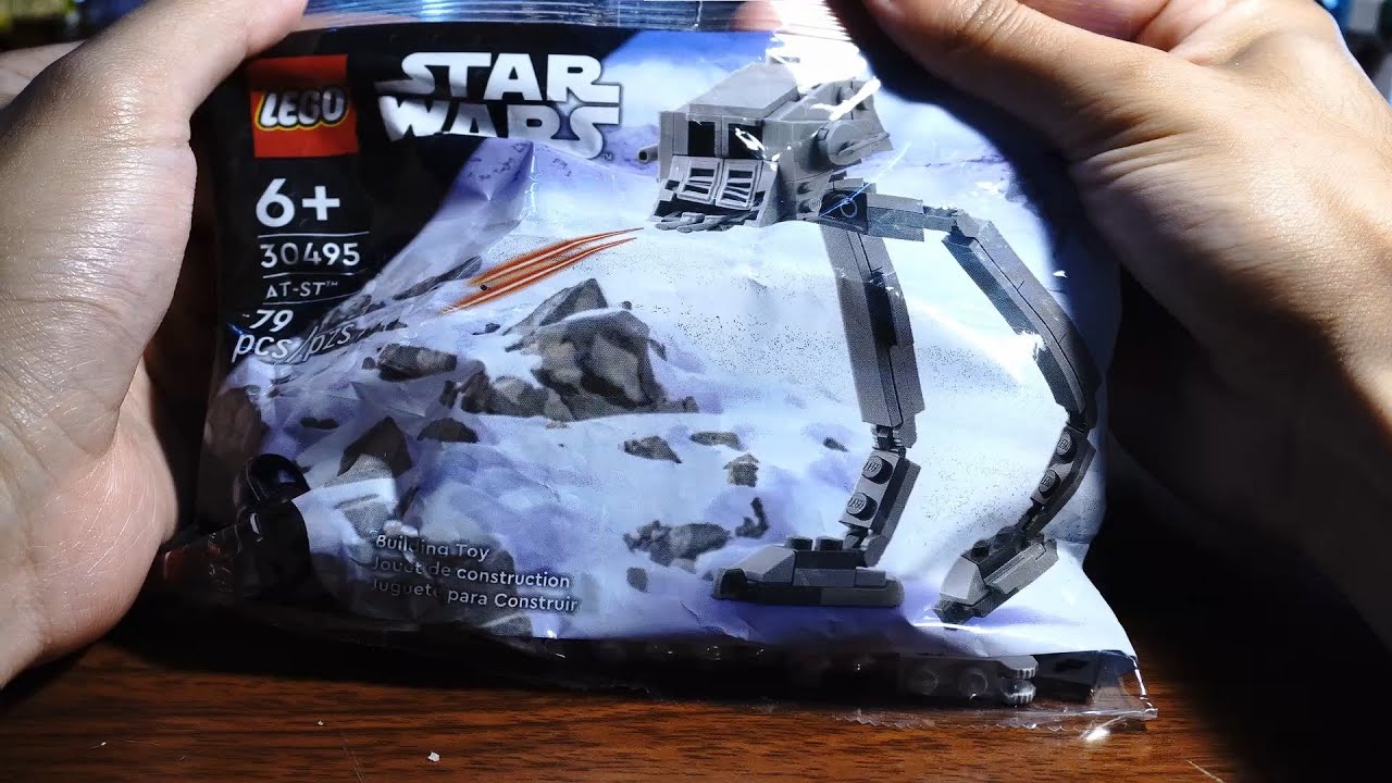 LEGO AT-ST Polybag Alternate Build - YouTube