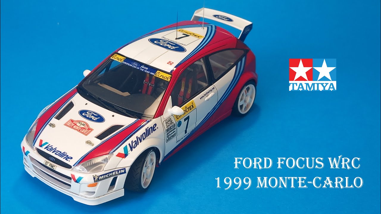 [FULL BUILD] FORD FOCUS WRC 1/24 TAMIYA ITEM 24217 /【フルビルド】フォード フォーカス ...