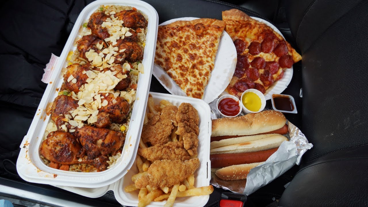 COSTCO FOOD COURT RUN - Eating Session - YouTube