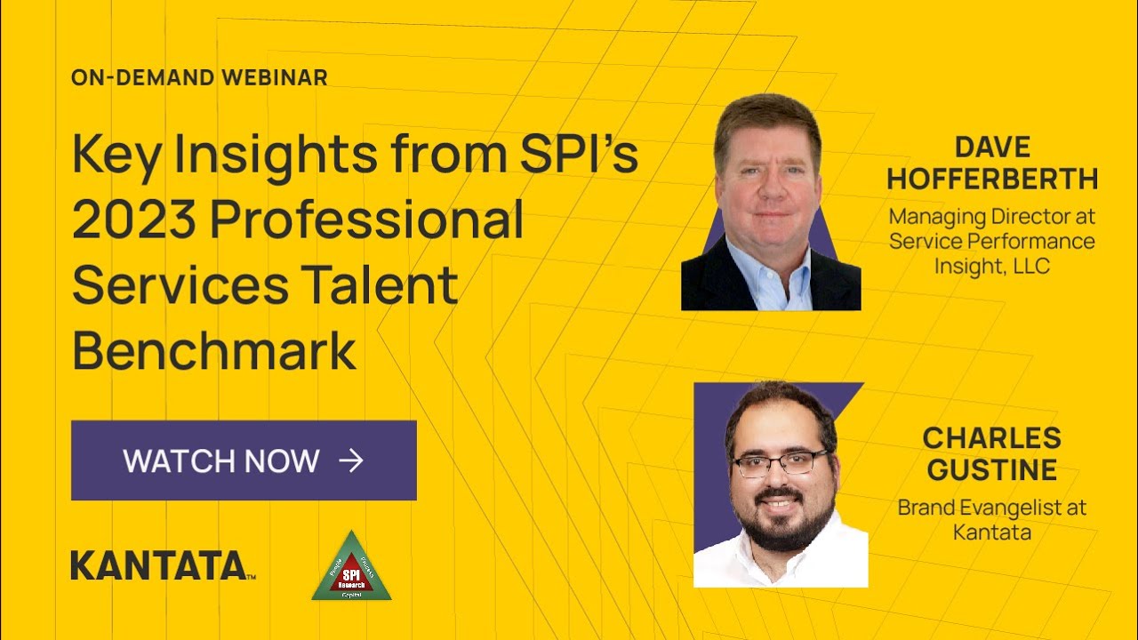 Key Insights from SPI's 2023 Professional Services Talent Benchmark ...
