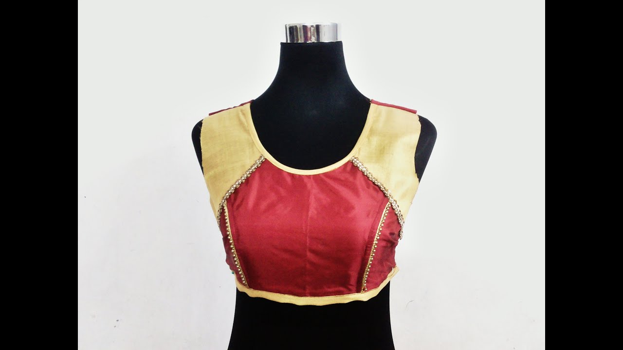 Designer Blouse Cutting And Stitching DIY) - YouTube