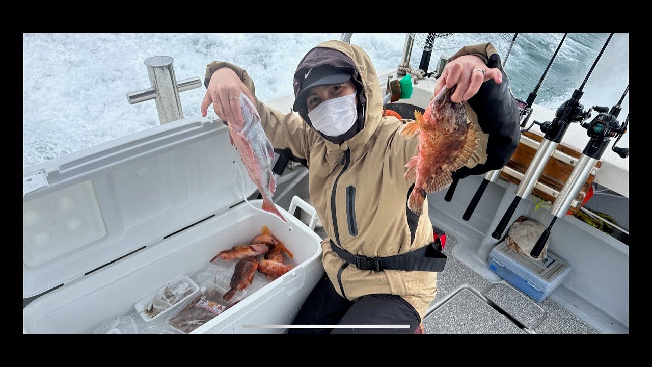 First Time ko Fishing Boat 9Lapu-lapo (1Tai-9Arakabu in Japanese) - YouTube