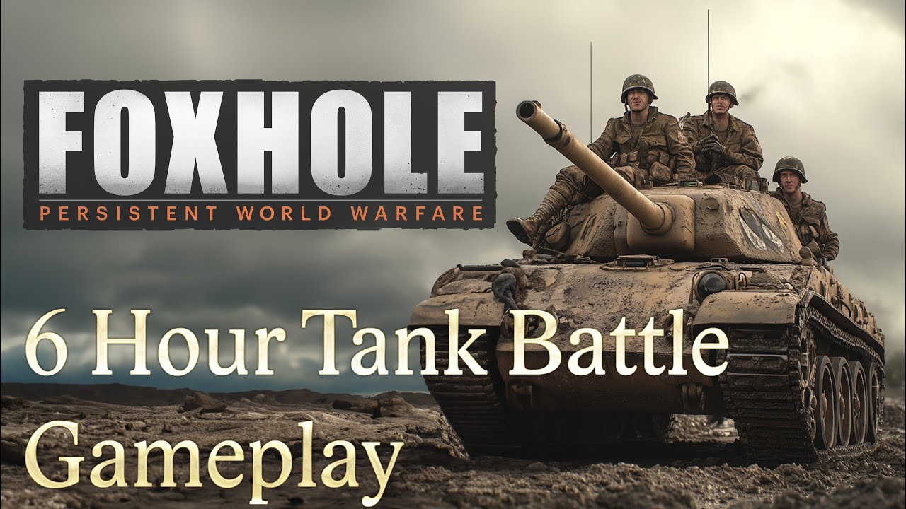 Foxhole - 6 hour Tank Battle at The Clahstra - This is what happened ...