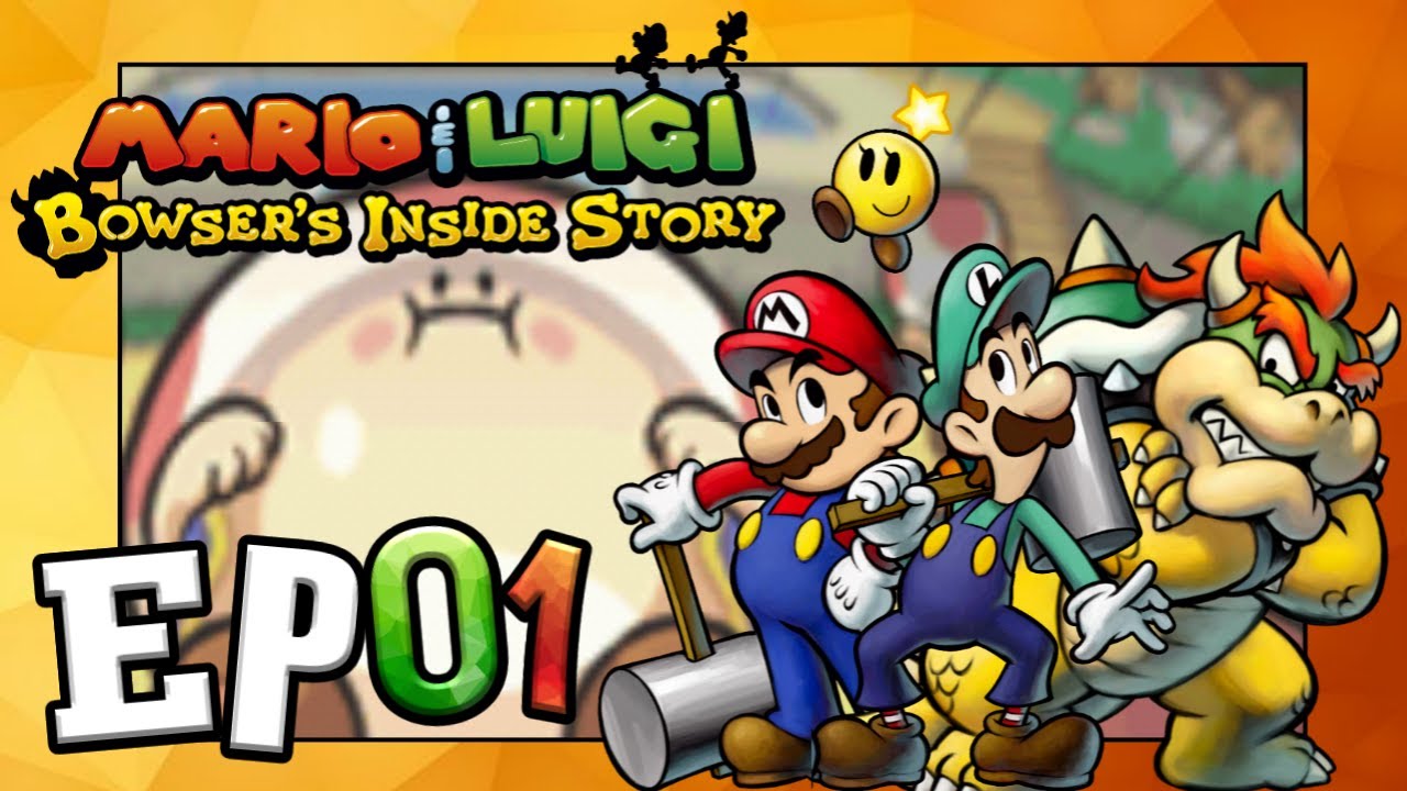 Mario and Luigi Bowser's Inside Story Episode 1 A NEW ANDVENTURE - YouTube