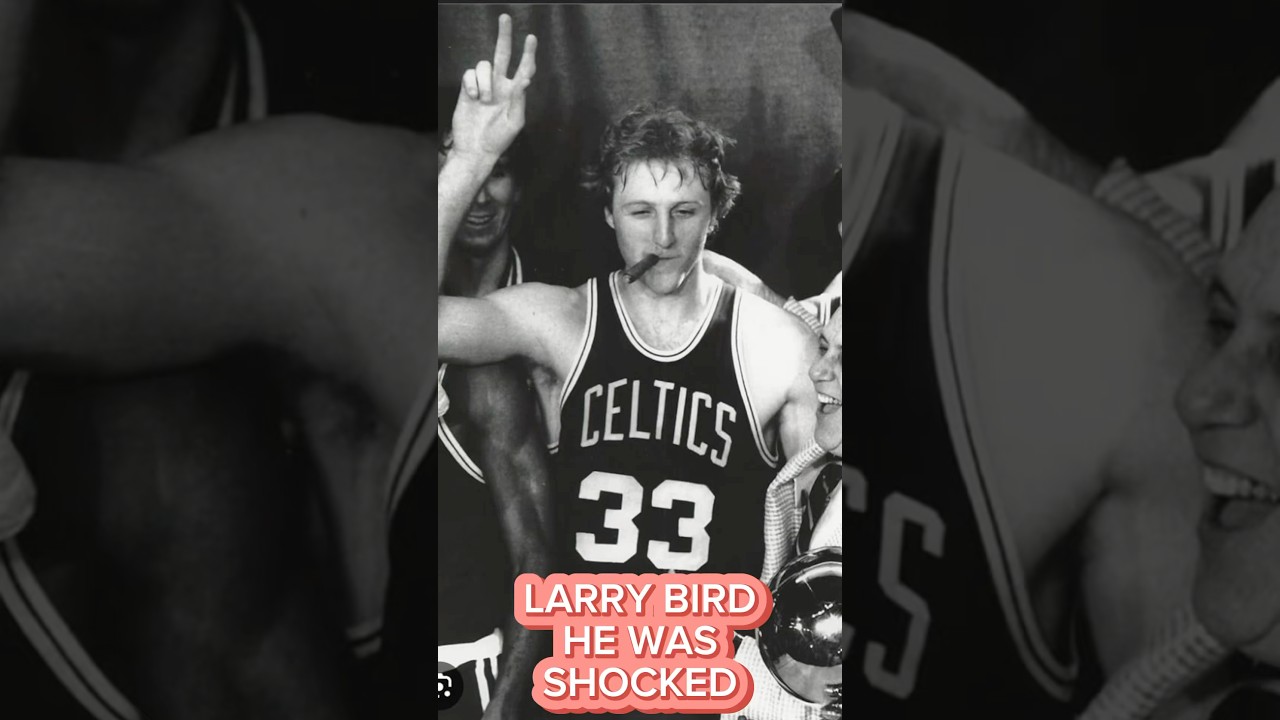 LARRY BIRD? HE WAS SHOCKED 😱 #larrybird#boston#celtics#playoffs# ...