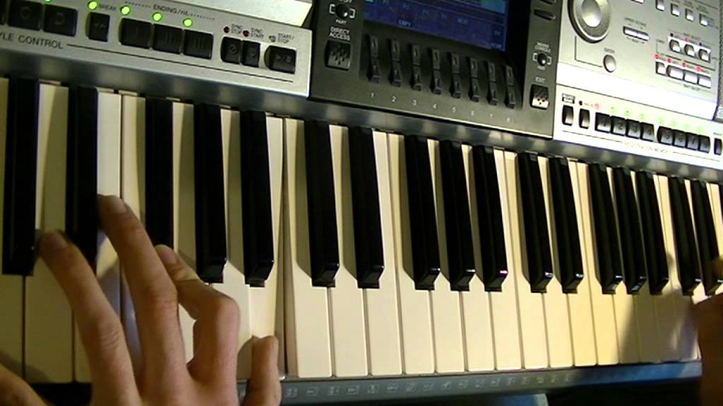 Keyboard lernen: Impro mit Rythmus - YouTube