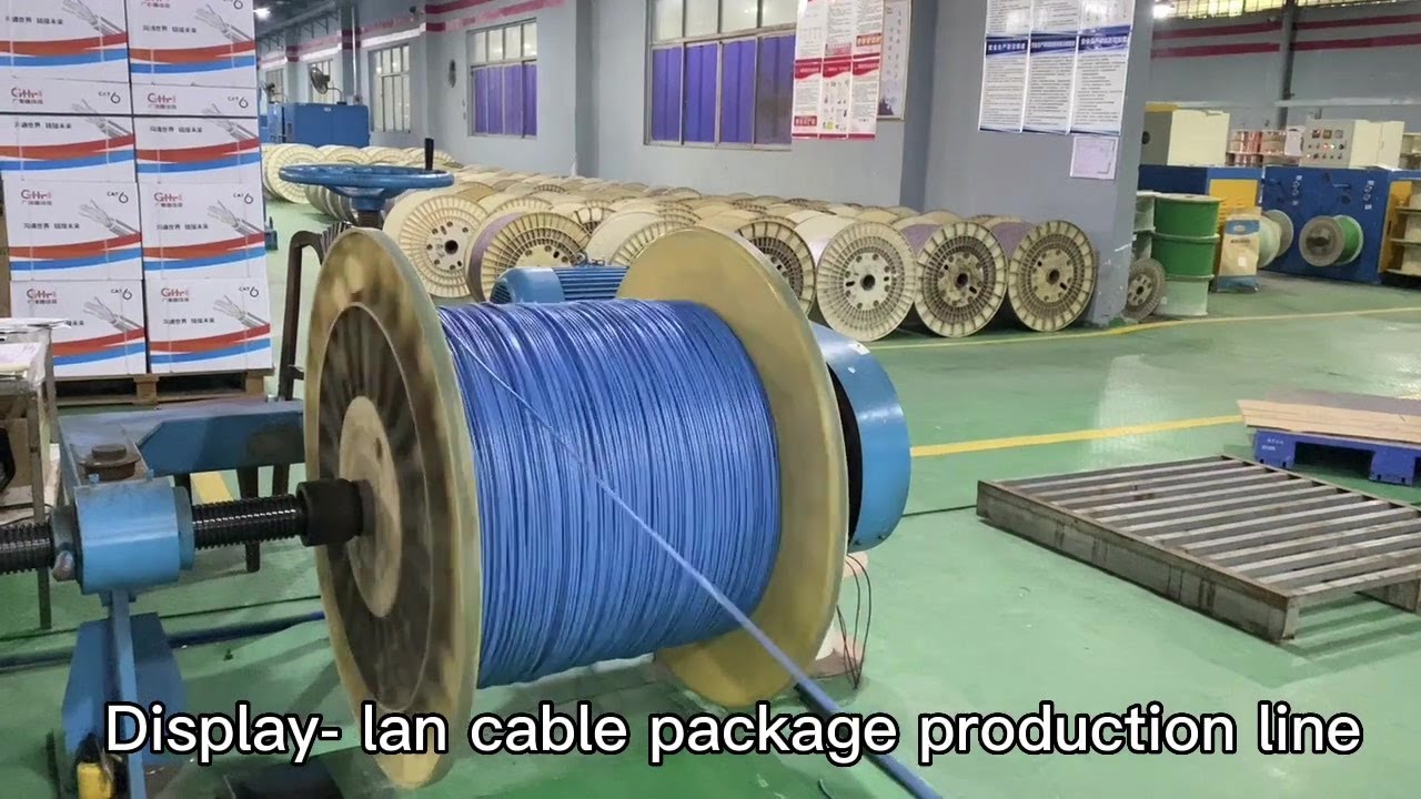 Guangzhou GHT cat6 cable production line-network cable manufacturer in ...