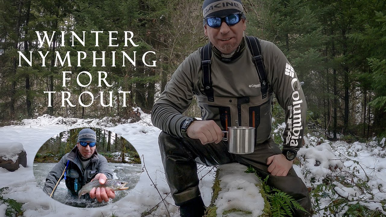 WINTER Fly Fishing (Nymphing) for Wild Trout in Oregon! - YouTube