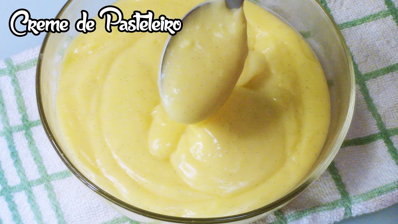Creme de Pasteleiro Cremoso Para Recheios e Coberturas Irresistíveis ...