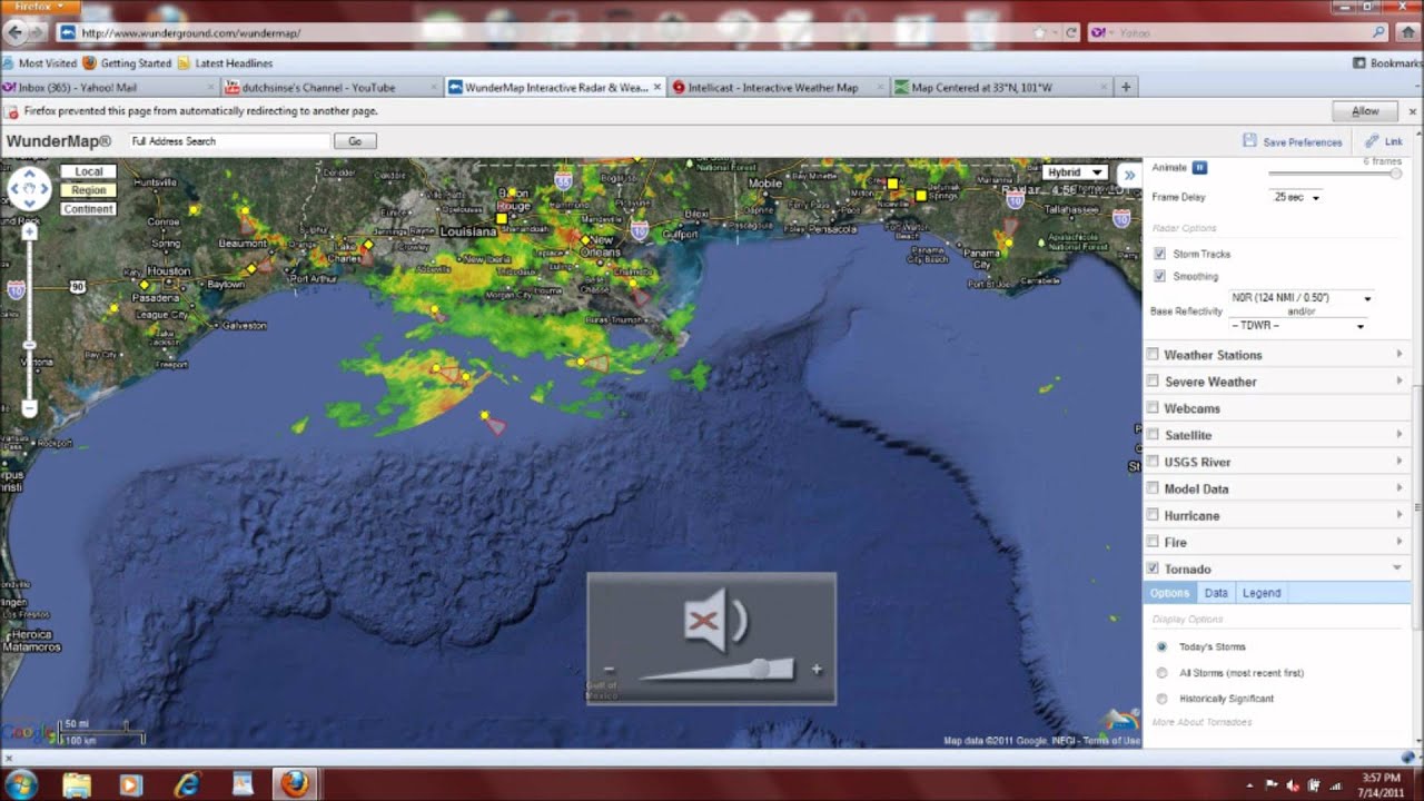 Ring in Gulf 7-14-11 - YouTube
