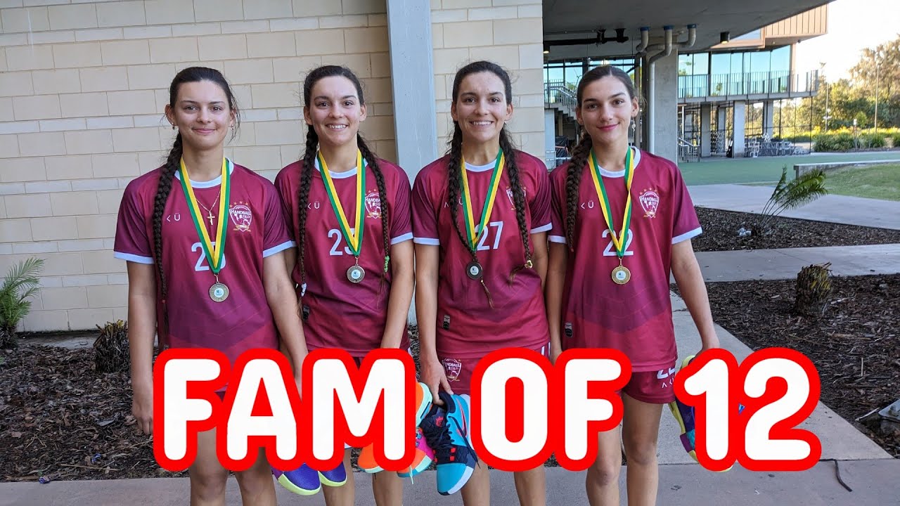 GOLD MEDAL AUSTRALIAN NATIONAL HANDBALL CHAMPIONSHIP!!!!!!!!! FAM OF 12 ...