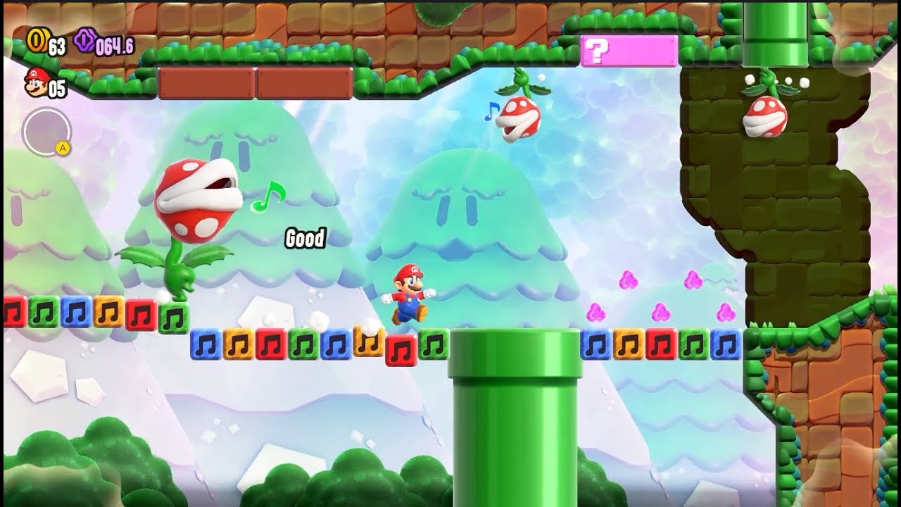 Piranha Plants on Parade - Super Mario Bros Wonder - YouTube