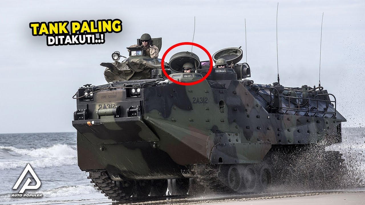 Bertarung di Darat dan Air, Inilah Tank Amfibi Tercepat Berlapis Baja ...