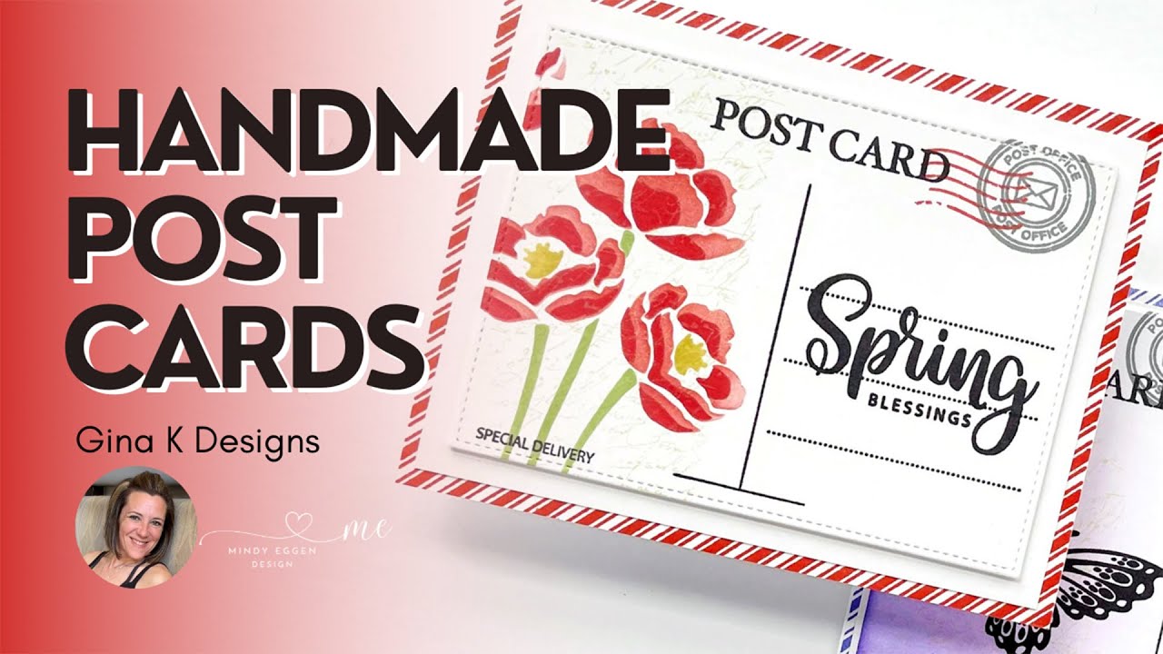 Handmade Post Cards: Gina K Designs March 2024 Release - YouTube