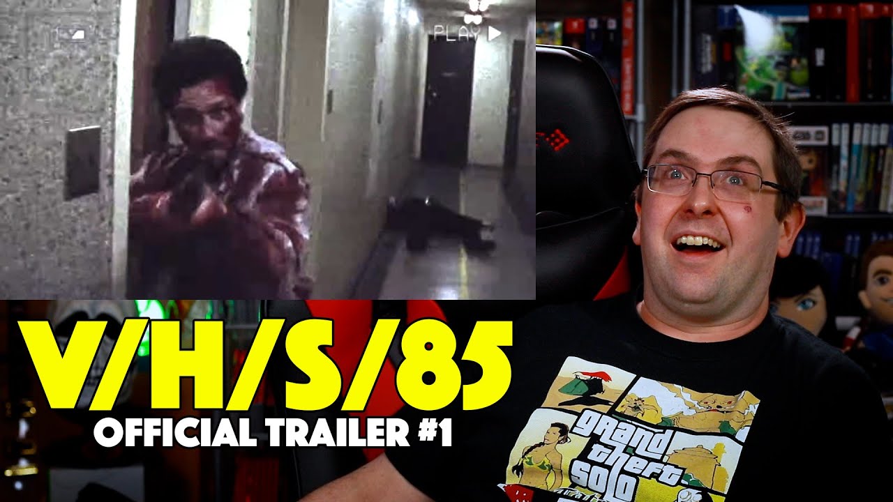 REACTION! V/H/S/85 Trailer #1 - Shudder Horror Anthology Movie 2023 ...