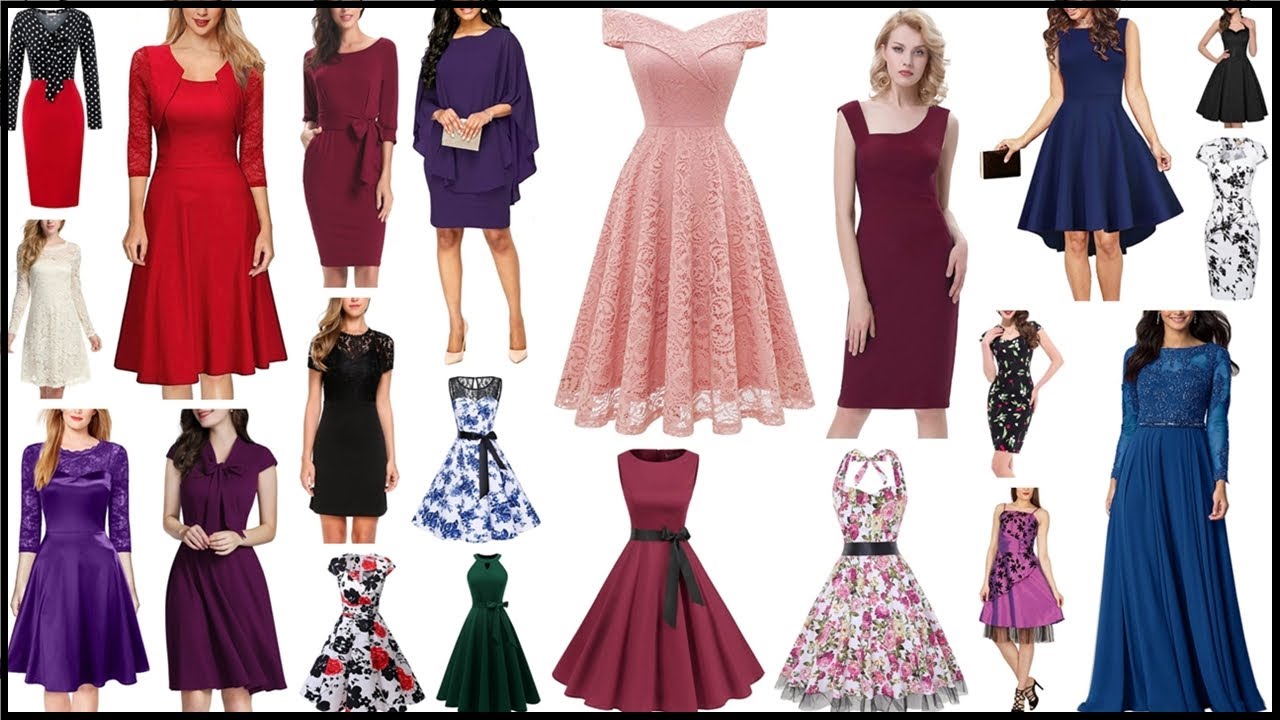 Women's dresses collection 2020 - YouTube