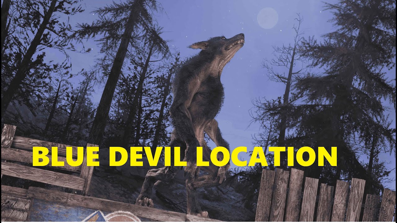 Fallout 76: Blue Devil Location! - YouTube