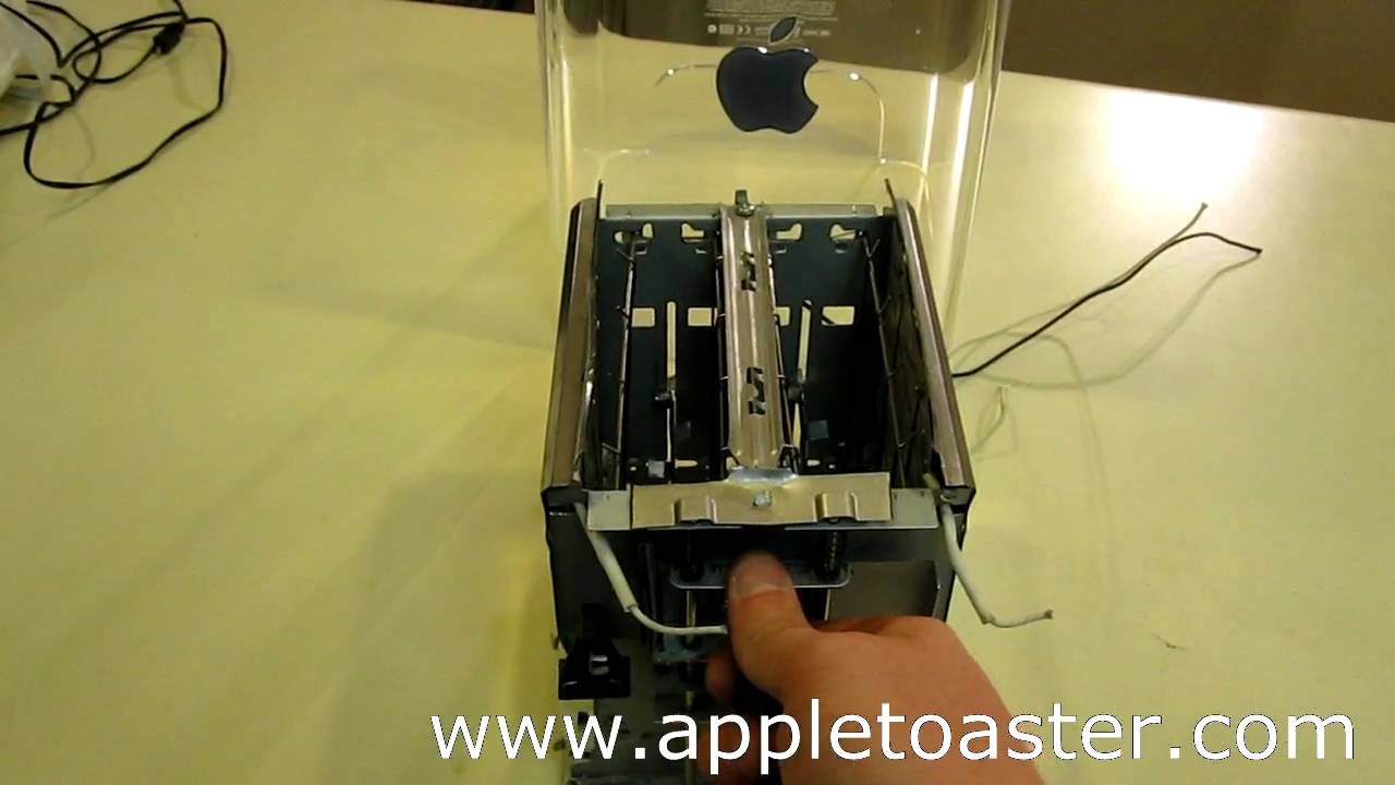 apple toaster spring clamps1 - YouTube