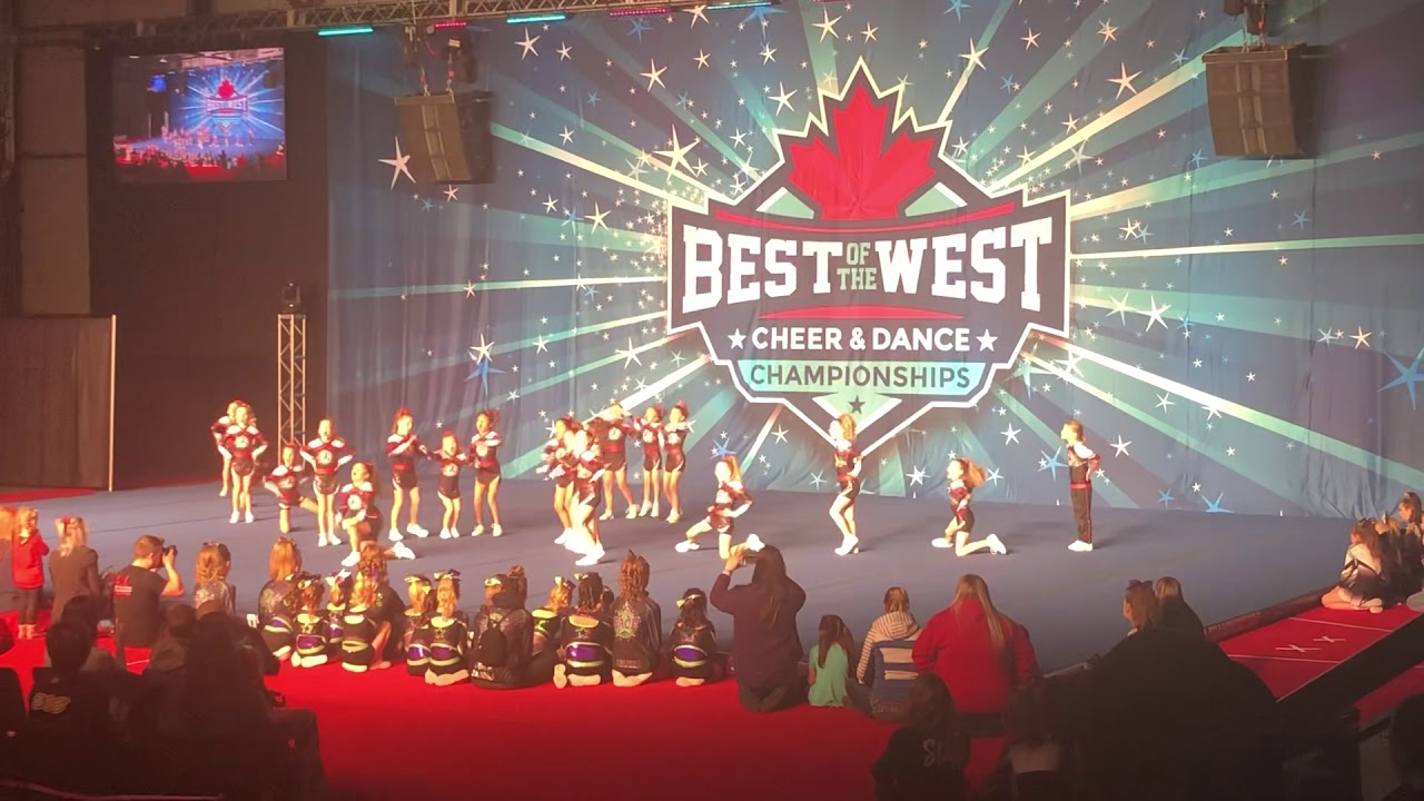 2020 Saskatoon Prairie Fire Cheerleading - Firecrackers @ BOTW - YouTube