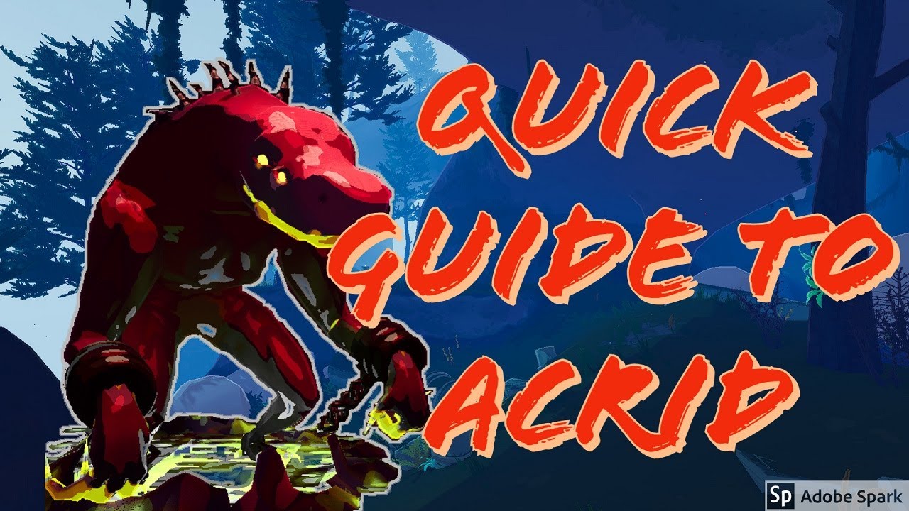 A Quick Guide To Acrid in Risk Of Rain 2 - YouTube