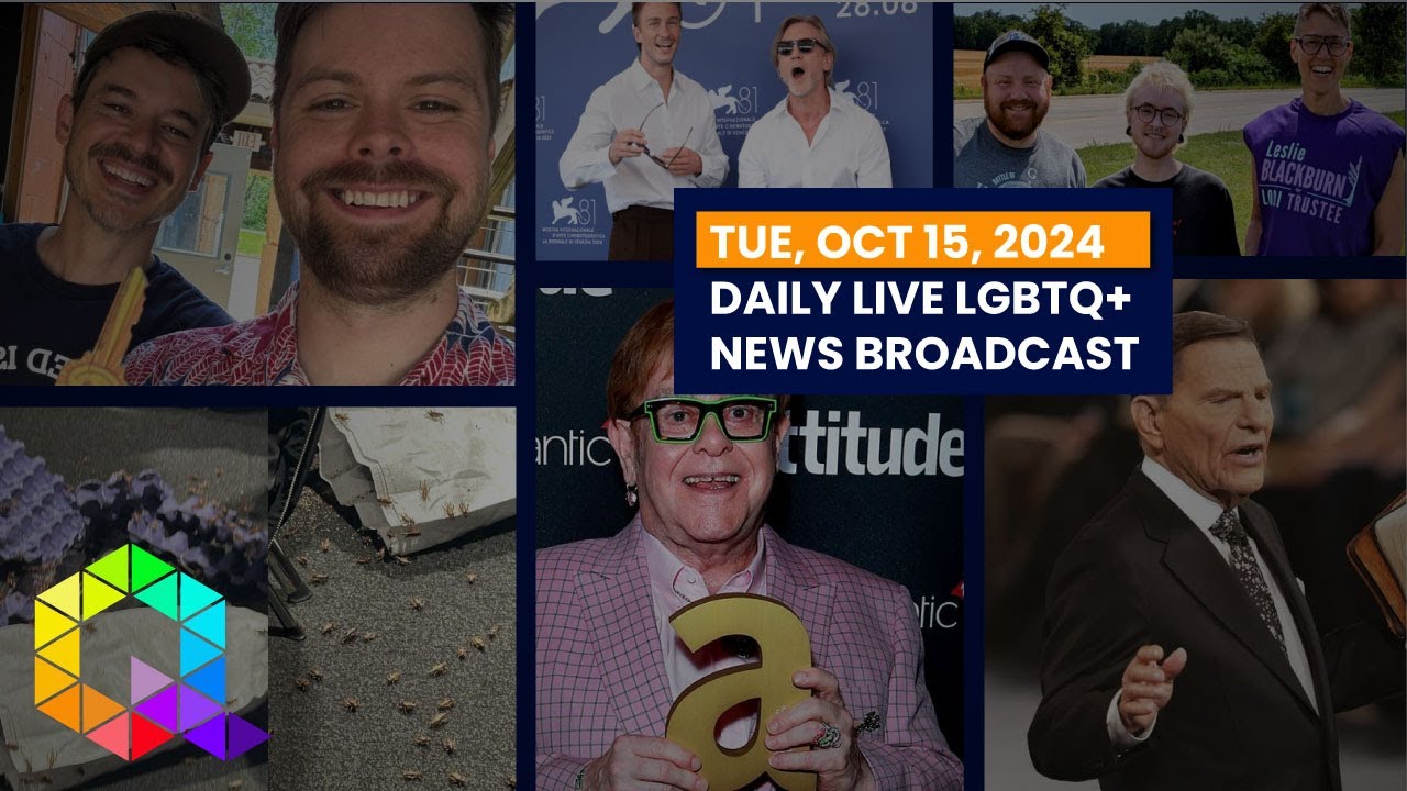 Tuesday, October 15, 2024 Daily LIVE LGBTQ+ News Broadcast | Queer News ...