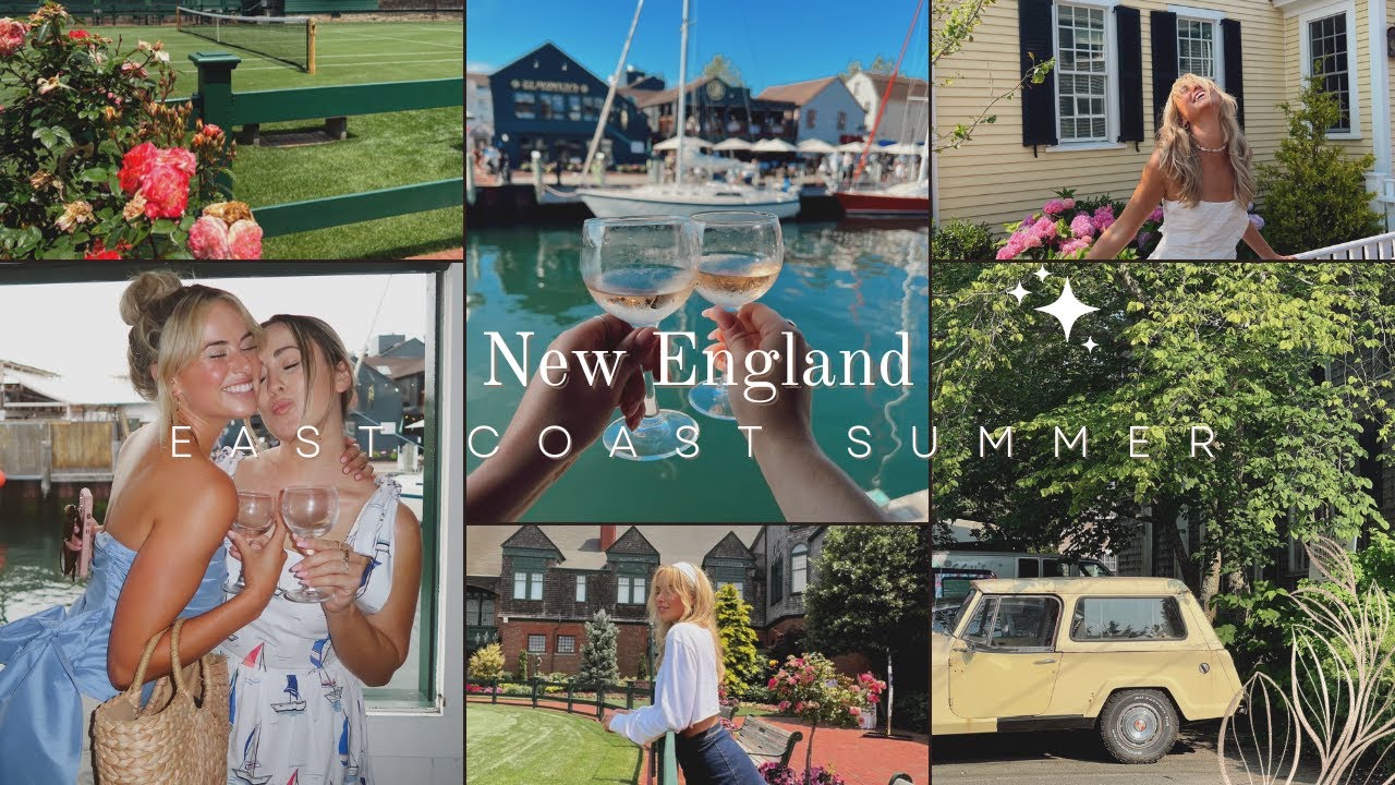 NEW ENGLAND 2023 VLOG | Newport RI, Cape Cod, Chatham, Martha's Vineyard | East Coast Summer ...
