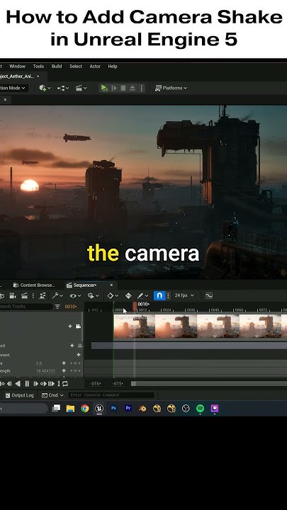 Create Camera Shake in Unreal Engine 5 - YouTube