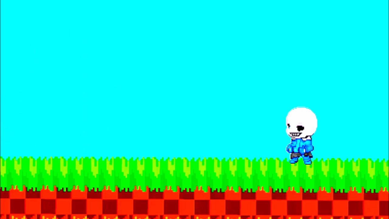 Sans vs Goku Short Sprite Animation - YouTube