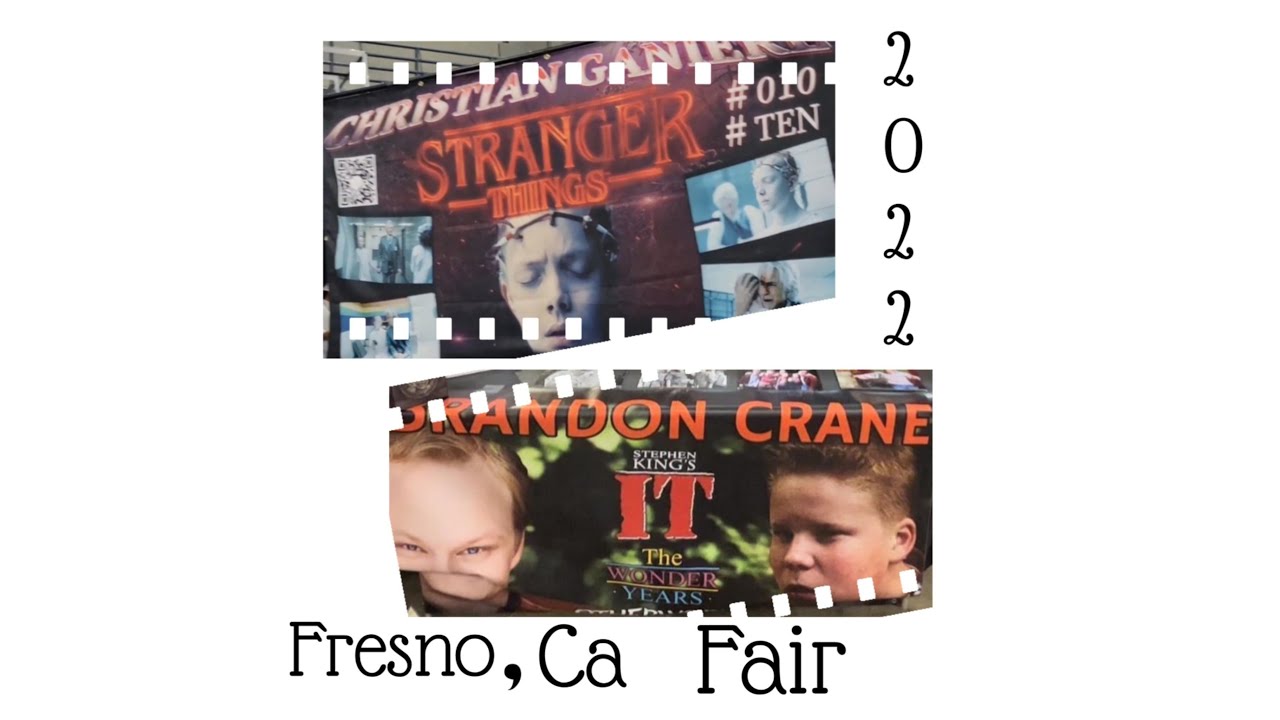 Stranger Things & IT at the Fresno CA Fairgrounds Went by Accident # ...