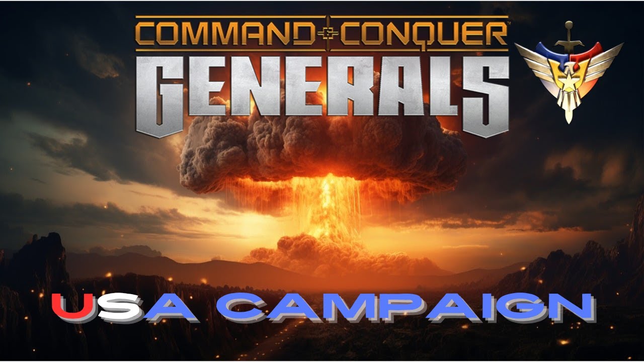 Command & Conquer: Generals - USA Campaign - YouTube