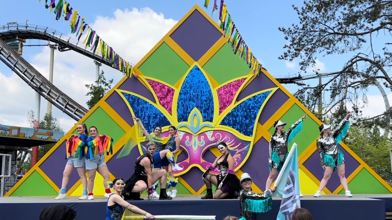 Mardi Unmasked: Dance Extravaganza! - Thorpe Park Mardi Gras 2023 - YouTube