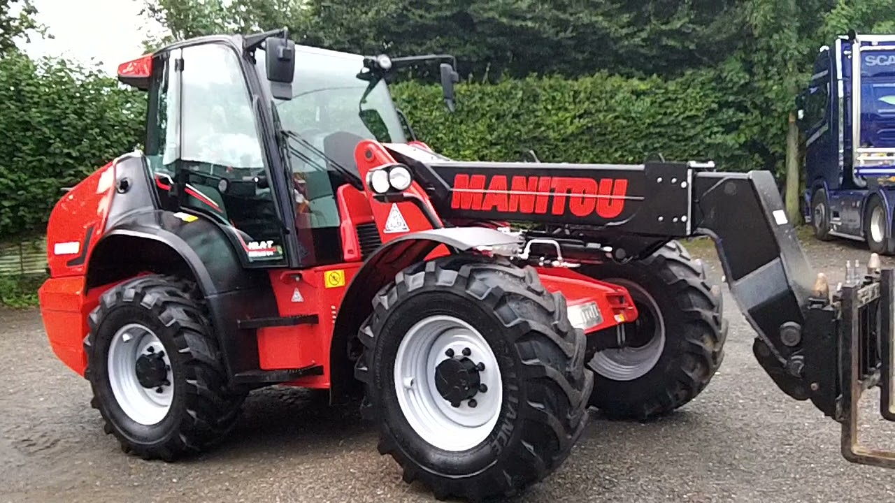 Manitou MLA-T 533-145 V+ Elite Articulated Loader - YouTube