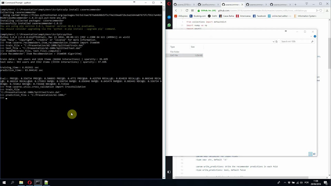 Case Recommender - A Python Framework for RecSys - YouTube