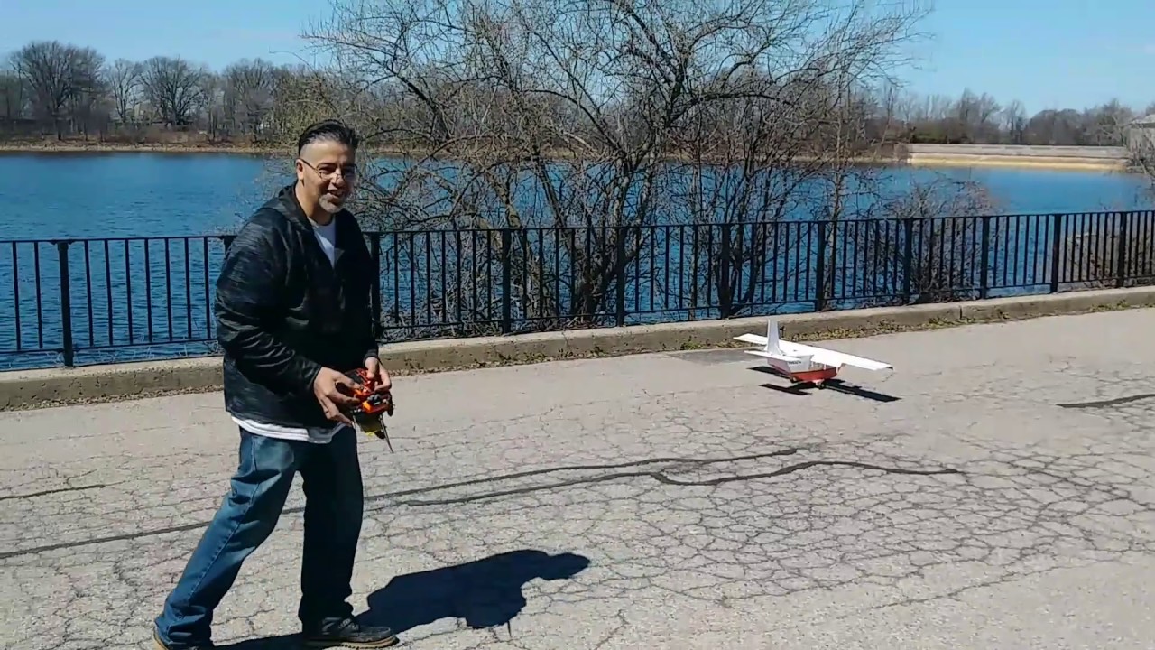 Rc airplane cargo .slats.flaps.vortex generator - YouTube