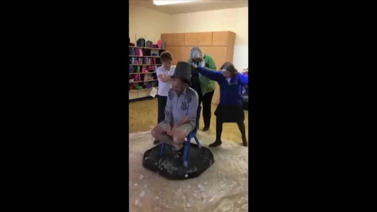 Mr Clutterbuck does the ice bucket challenge - YouTube