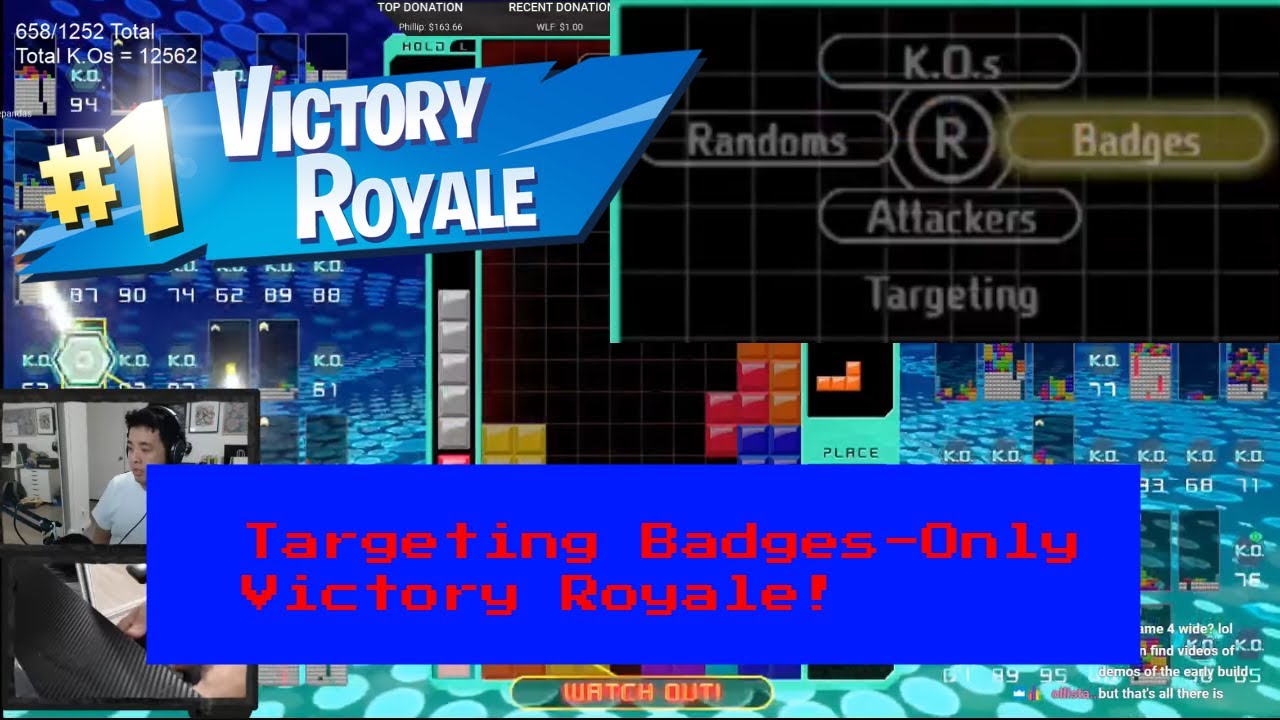 TETRIS 99: LEVEL UP TO 99 + ATTACKING BADGES ONLY! - YouTube