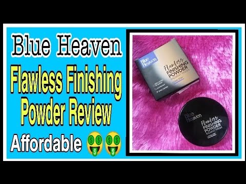 Blue heaven flawless finishing powder review | blue heaven loose powder ...