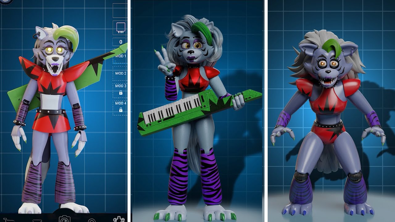 Roxanne FNaF AR Animations - YouTube