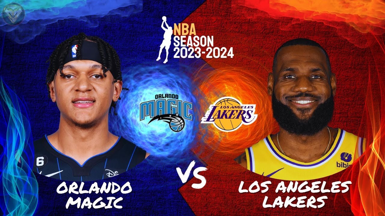 NBA Live Los Angeles Laker vs Orlando Magic | Just Play TM - YouTube
