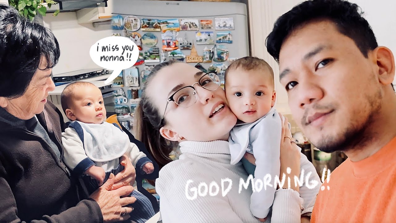 ITALIAN BREAKFAST! BINISITA NI BABY ANG ITALIAN LOLA! | Ian & Nancy ...