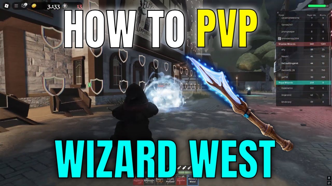 HOW TO PVP IN WIZARD WEST! Get Tons of Money and Loot - Roblox - YouTube