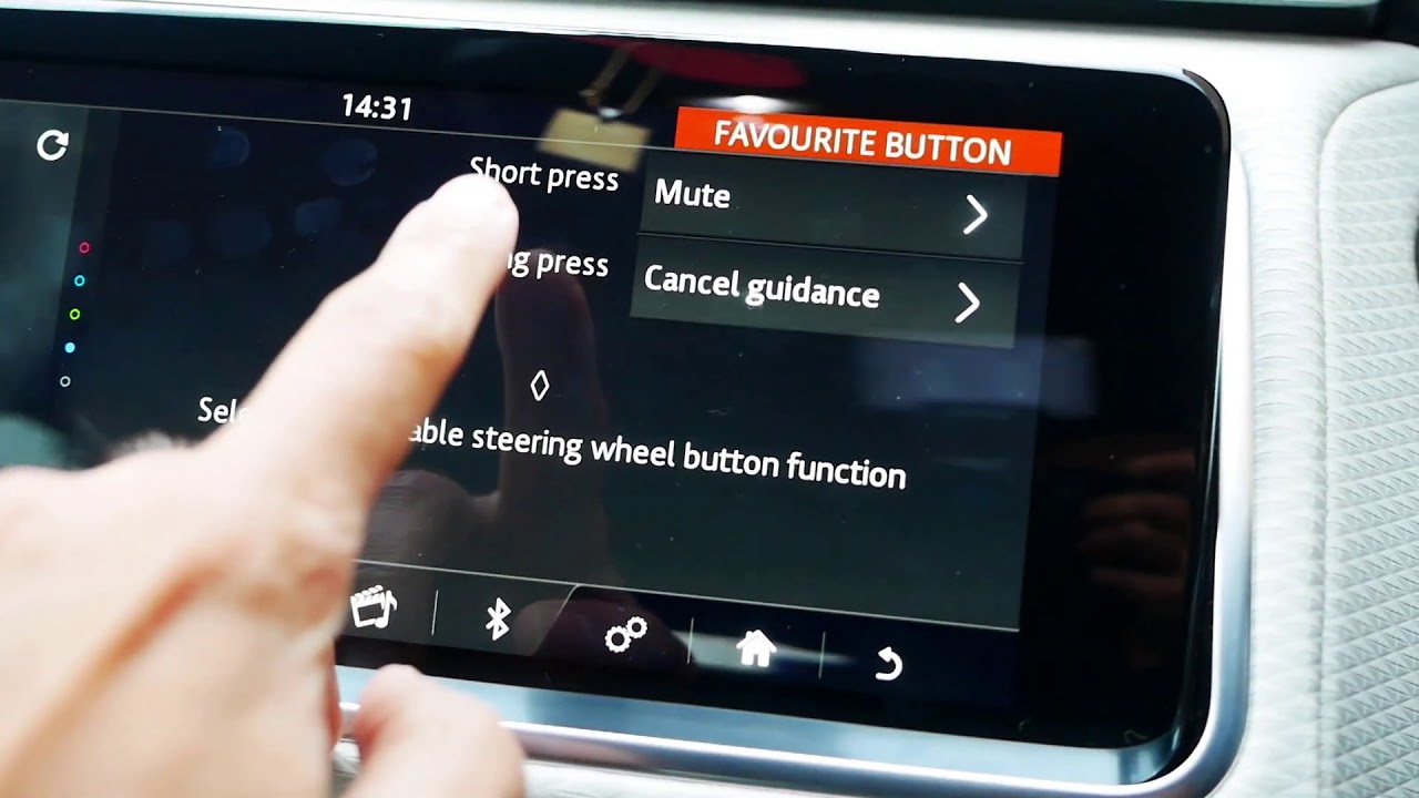 Range Rover Velar Steering Wheel ''The Rundown'' - YouTube