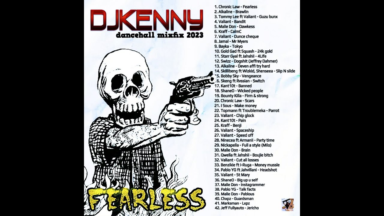 DJ KENNY FEARLESS DANCEHALL MIXFIX JAN 2023 - YouTube